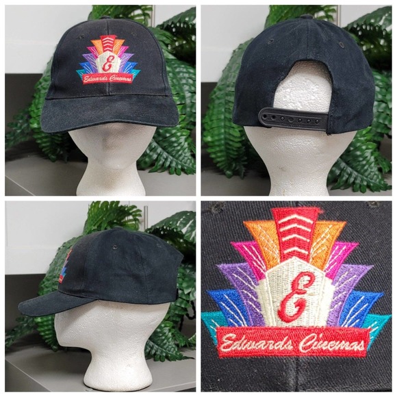 no brand | Accessories | Vtg Edwards Cinemas Snapback Hat | Poshmark